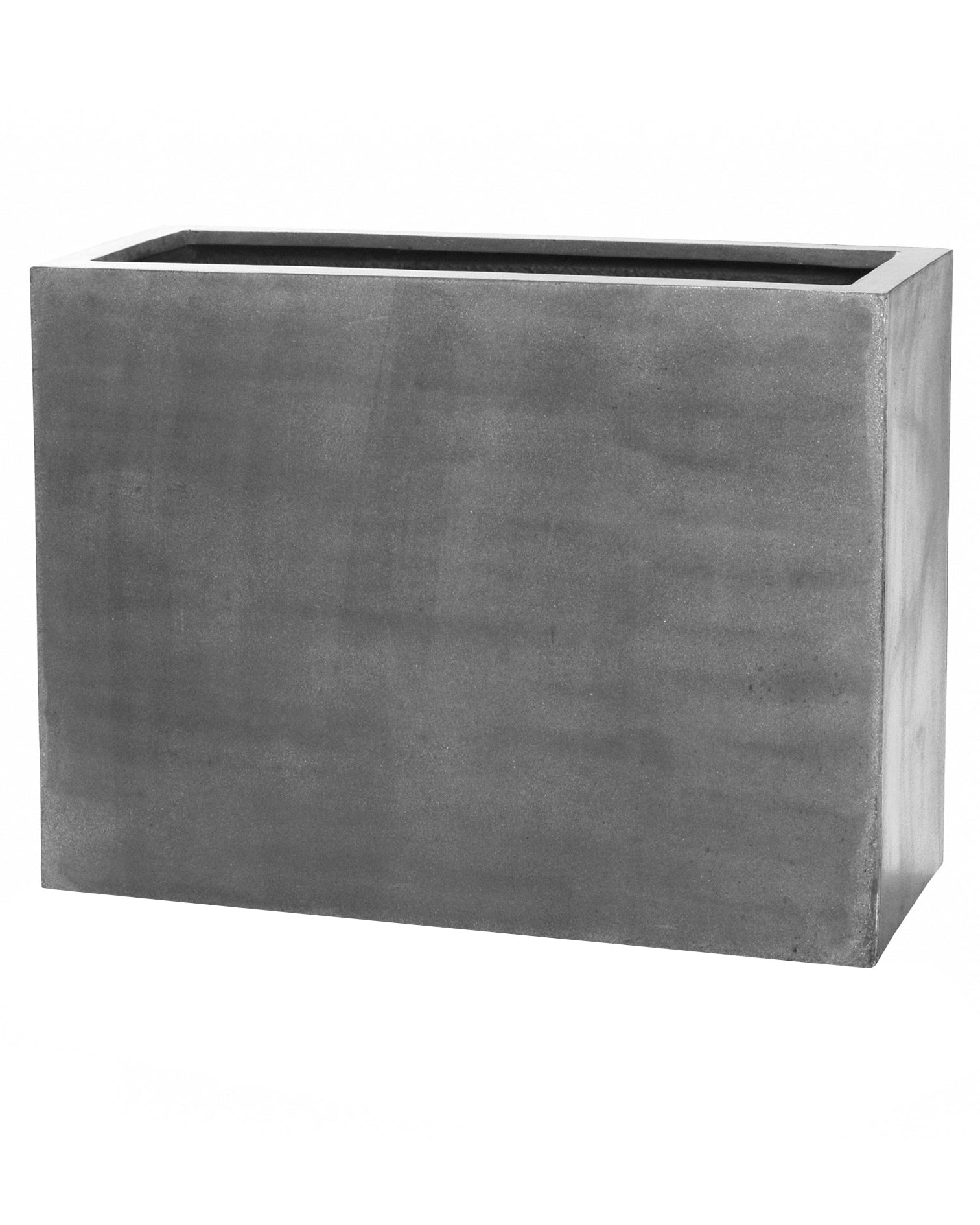 Jort Pot Grey Trough Planter | Fibrestone Indoor & Outdoor | Soto Gardens